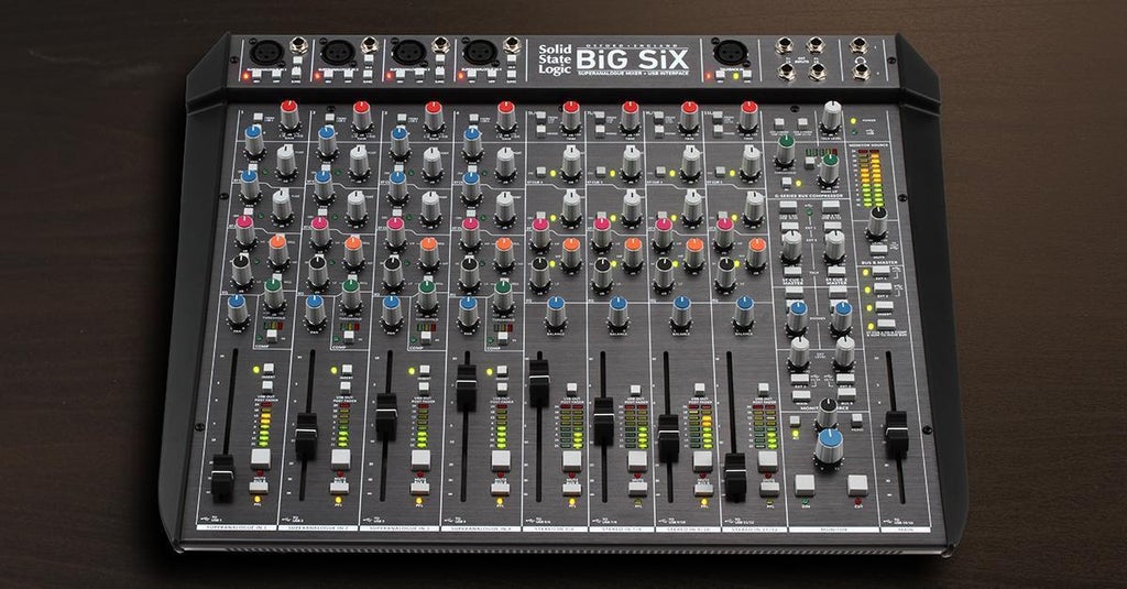 First Look: SSL BiG SiX Desktop Console and Interface - InSync
