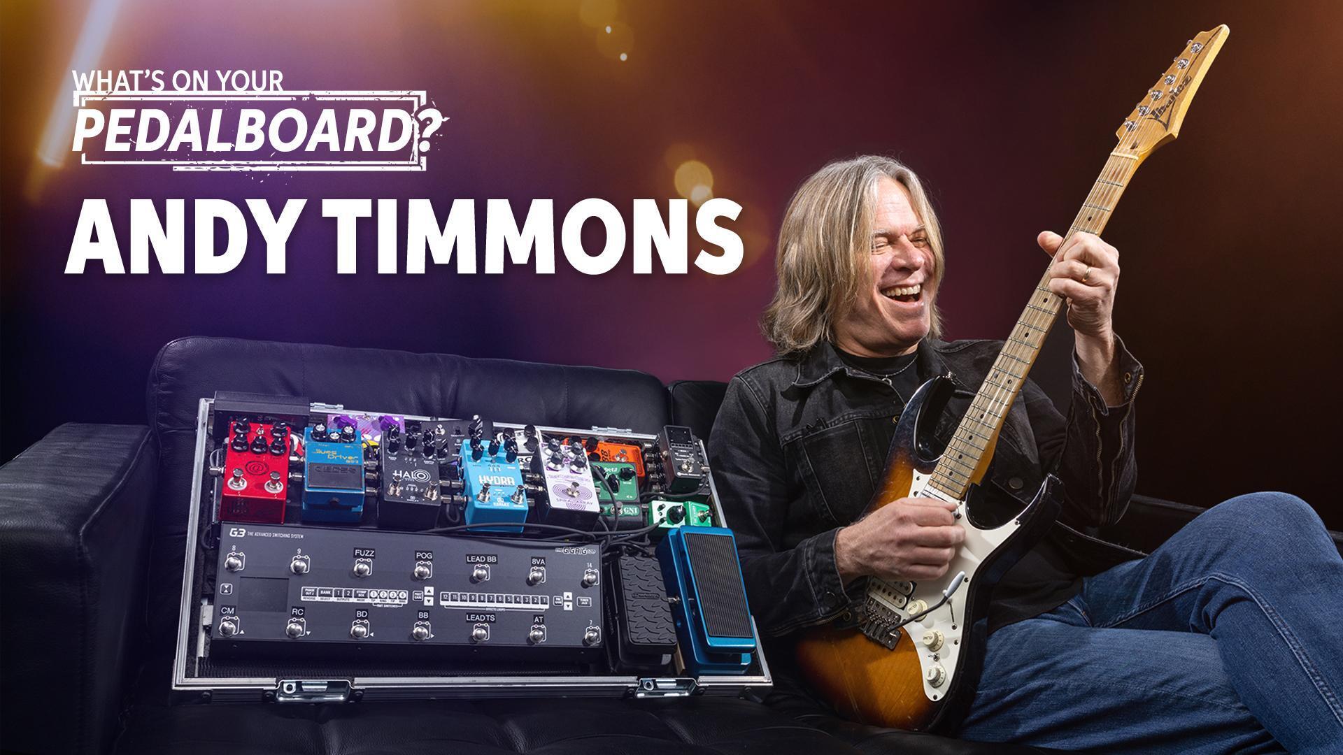 Andy Timmons's FULL Pedalboard | What's on Your Pedalboard - InSync