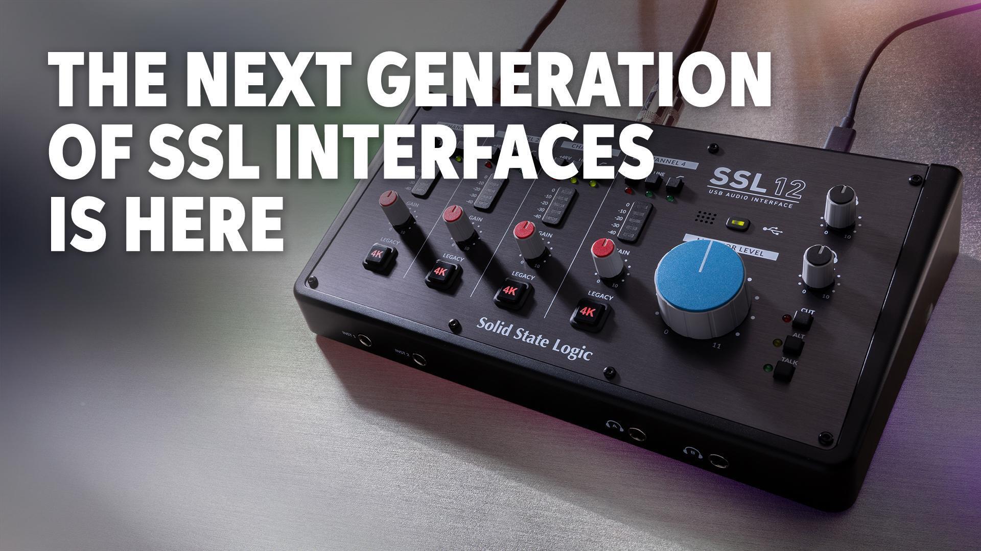 Solid State Logic SSL12 USB Audio Interface Demo - InSync