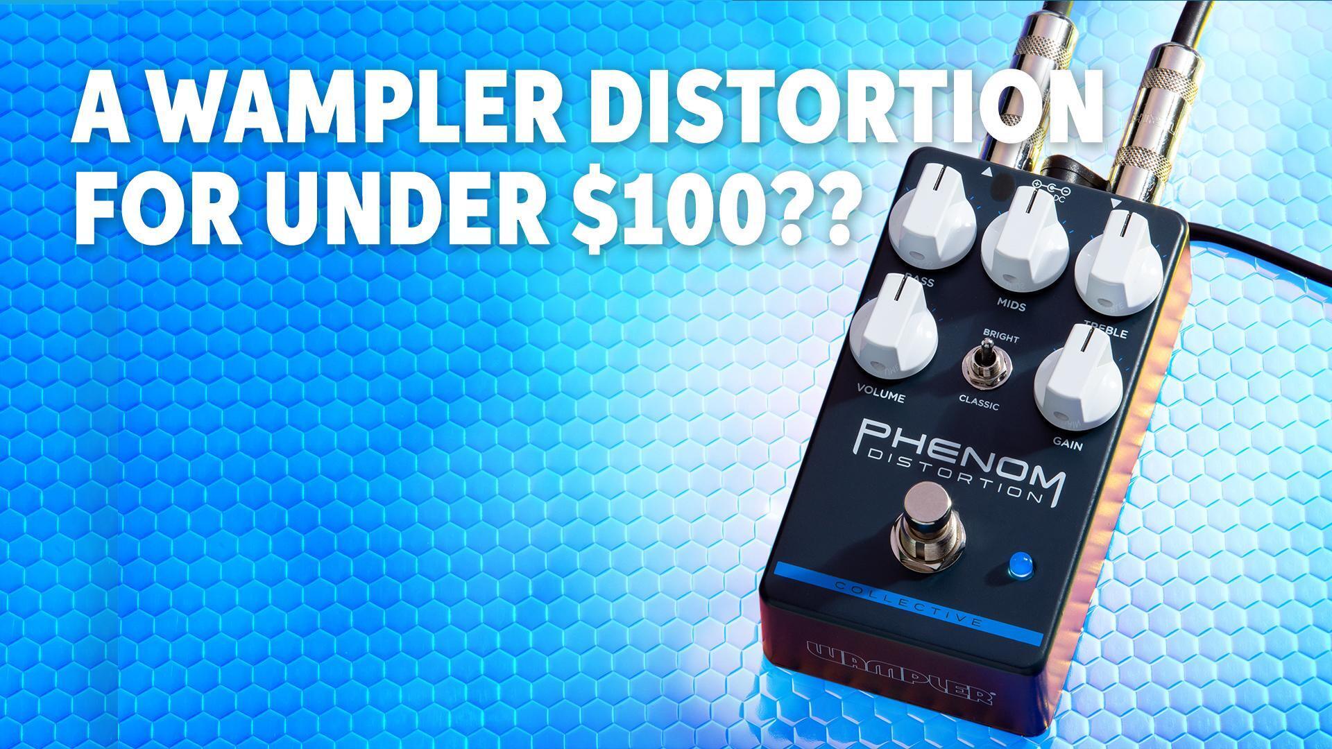 Wampler Phenom Distortion Pedal Demo - InSync