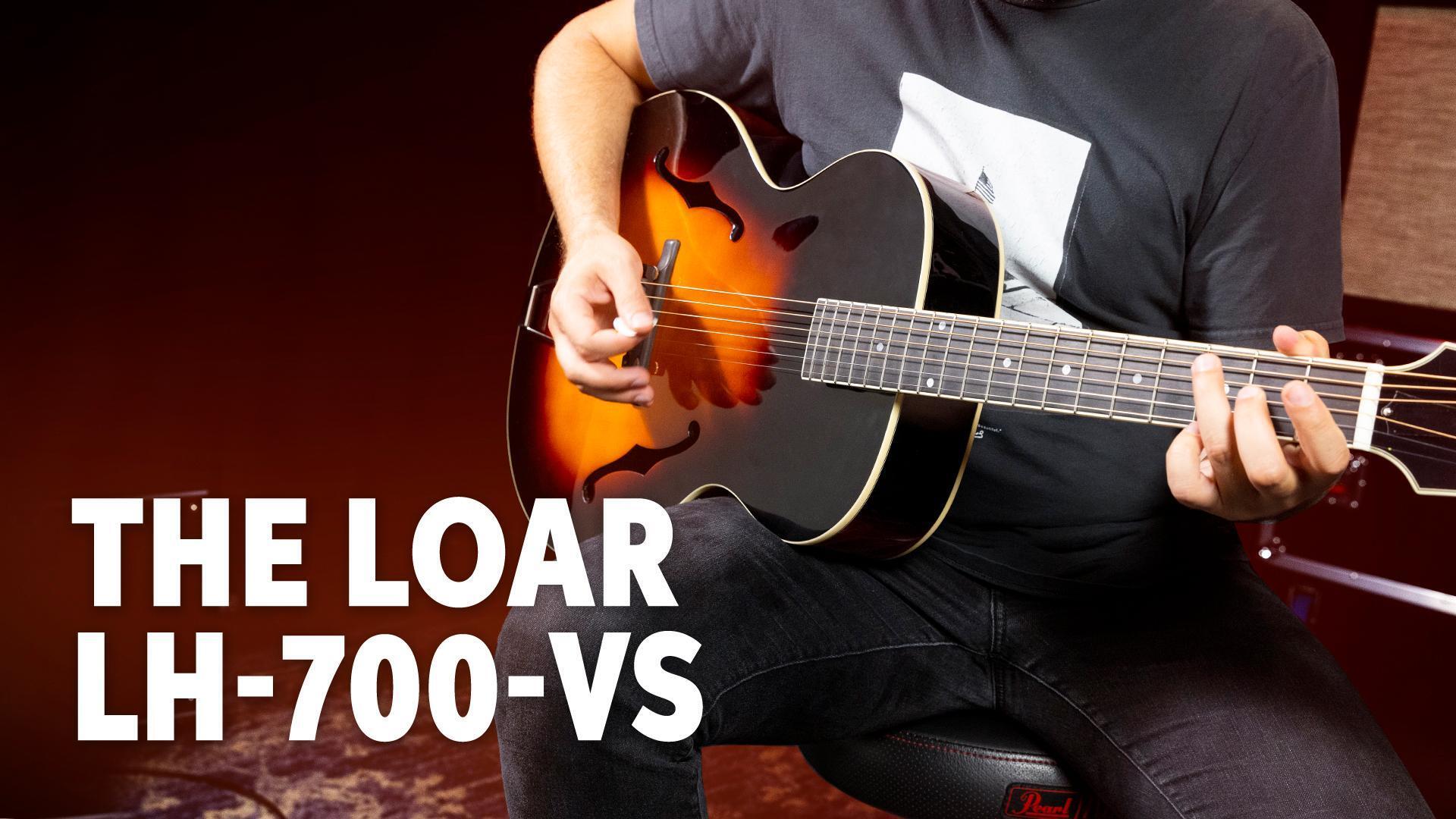 The Loar LH-700-VS Supreme Archtop Acoustic Guitar Demo - InSync
