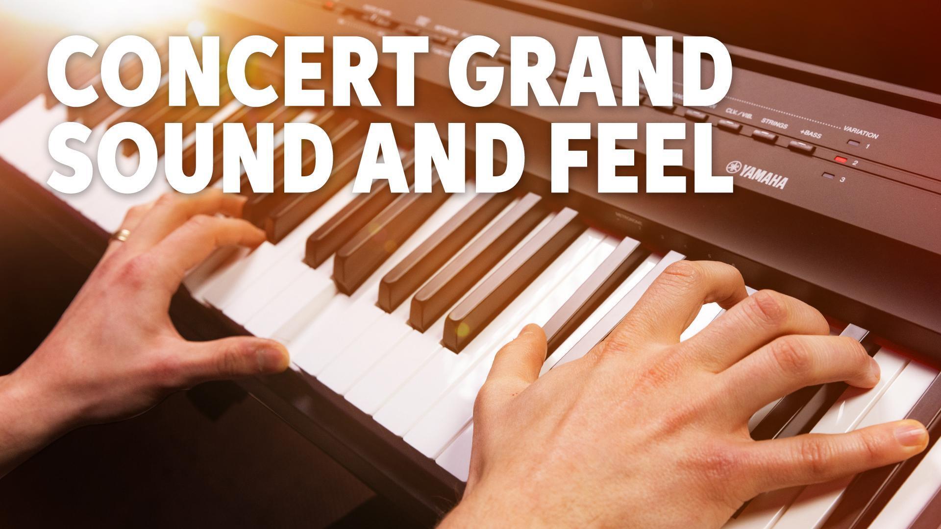 Yamaha P125A 88-key Weighted Action Digital Piano Demo - InSync