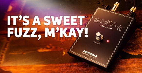JHS Mary-K Vintage-style Fuzz Effect Pedal | Sweetwater