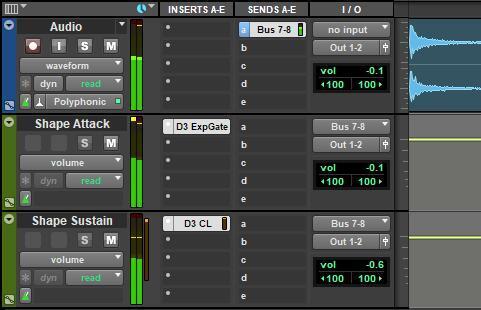 Create a Transient Shaper in Pro Tools - InSync