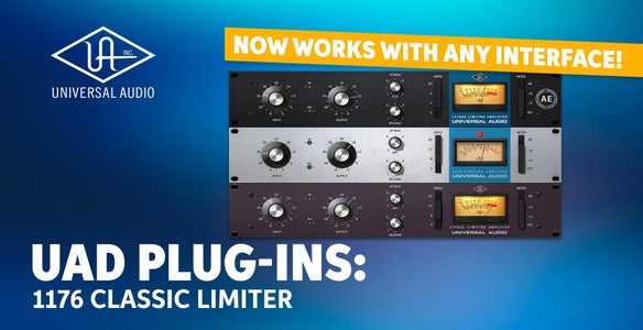 Universal Audio UAD 1176 Classic Limiter Plug-in Collection | Sweetwater