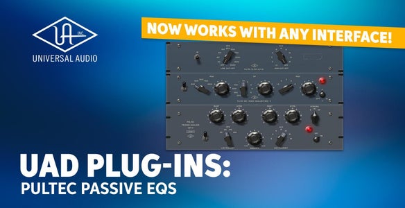 Universal Audio Pultec Passive EQ Plug-in Collection | Sweetwater