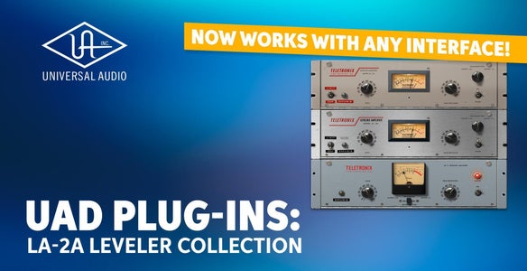 Universal Audio UAD Teletronix LA-2A Classic Leveler Plug-in Collection ...
