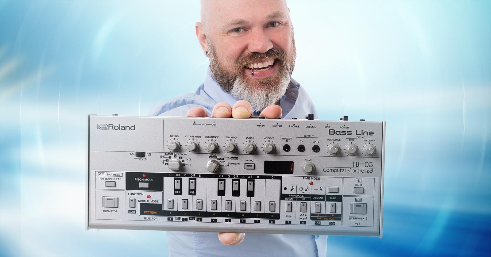 Happy 303 Day! Win a TB-03 and TR-06 from Roland - InSync
