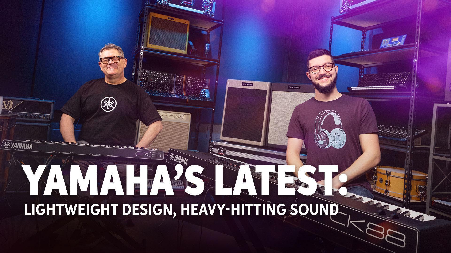 New CK Stage Pianos from Yamaha | CK61 and CK88 - InSync