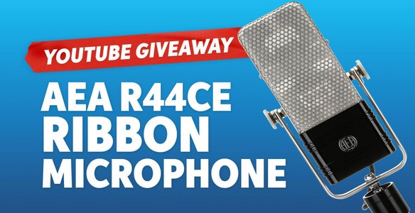 AEA R44CE Ribbon Microphone | Sweetwater