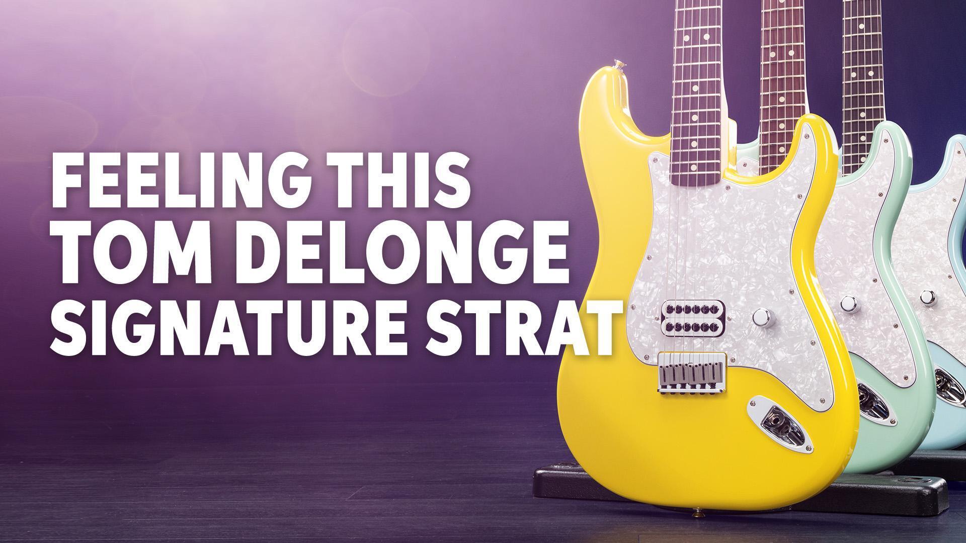 Fender Tom DeLonge Strat: All the Small Things of Signature Style - InSync