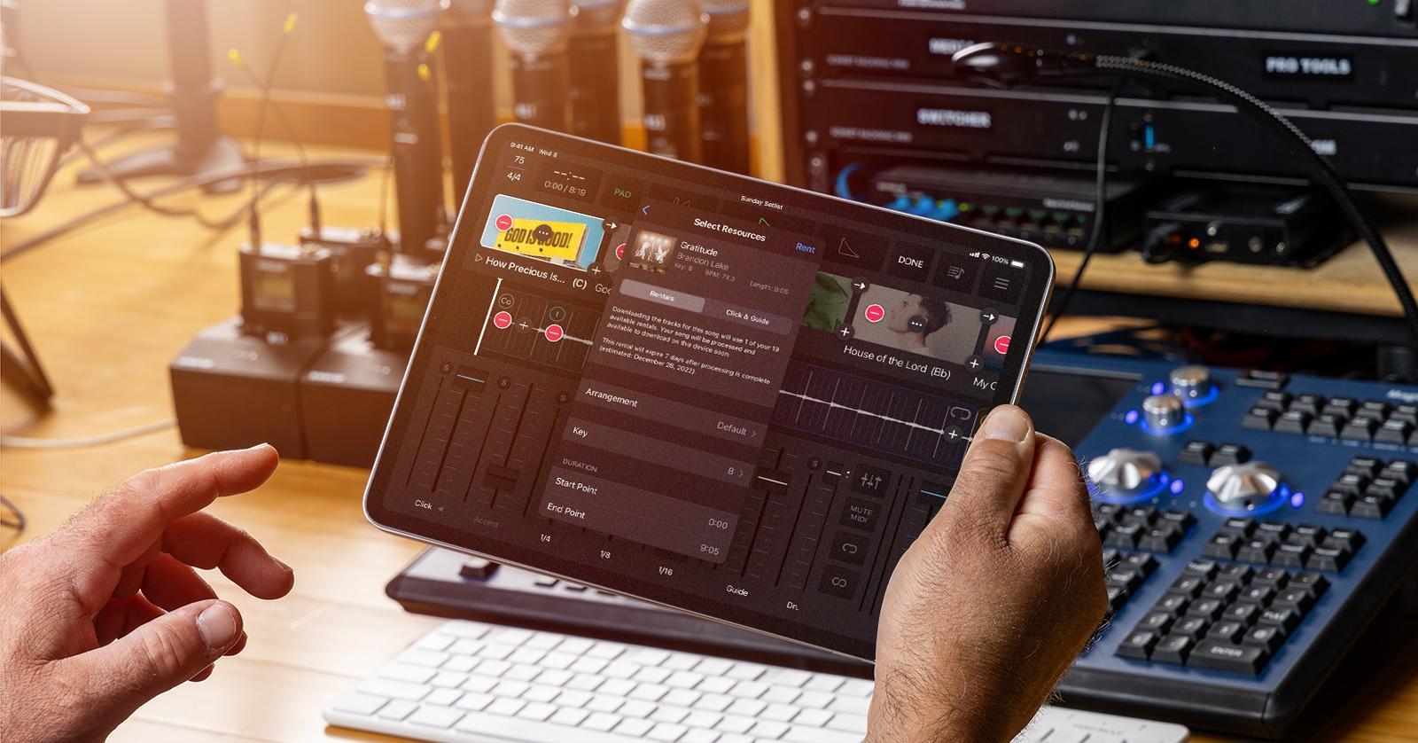 Getting Started with MultiTracks.com in Worship - InSync