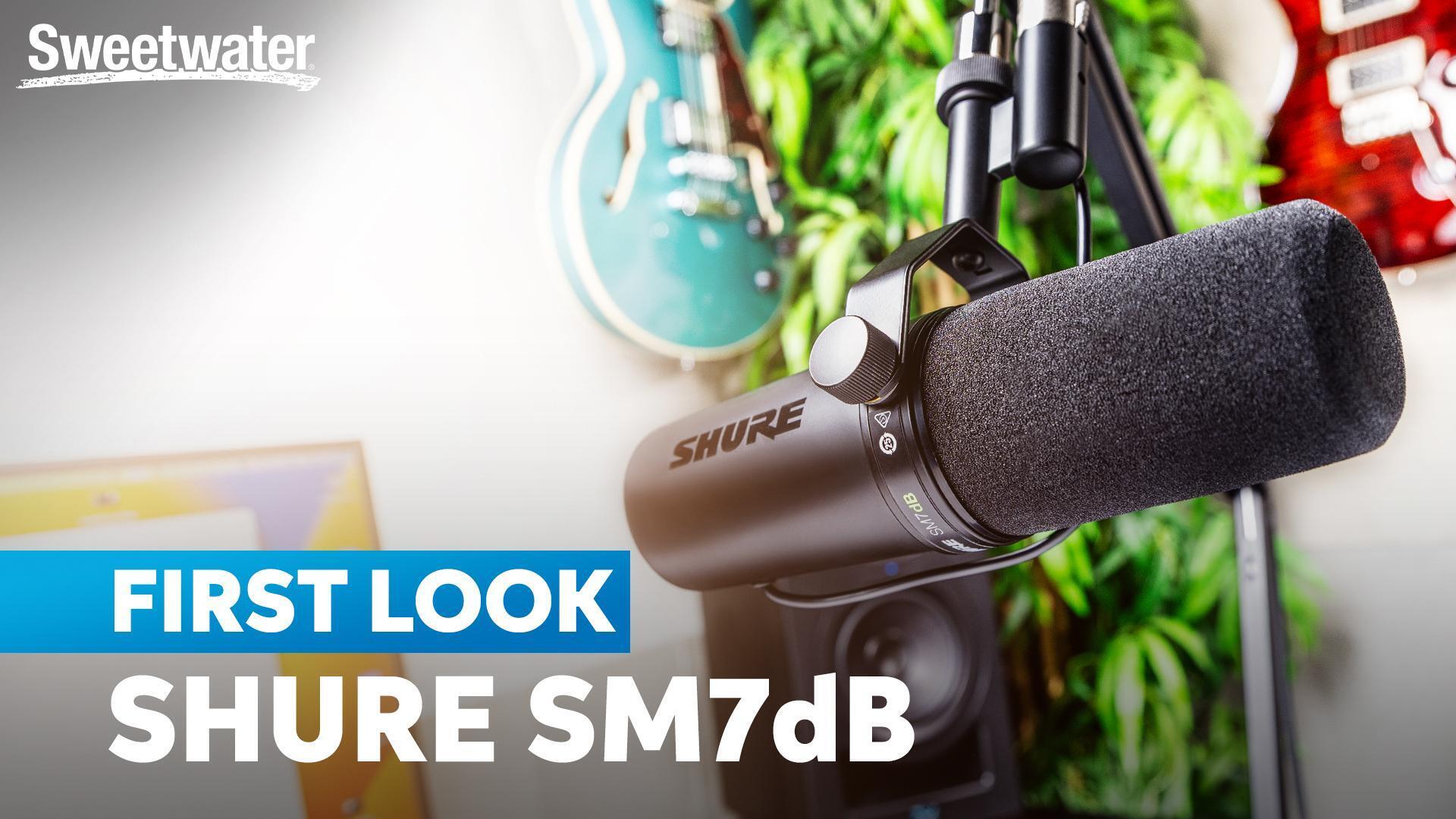 Shure SM7dB: An Iconic Dynamic Mic, Reborn - InSync