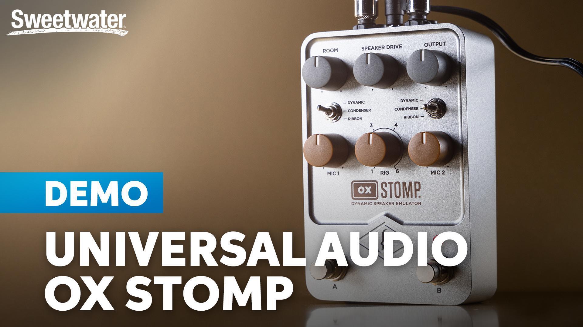 Universal Audio OX Stomp: Bring Dynamic Speaker Modeling Anywhere - InSync