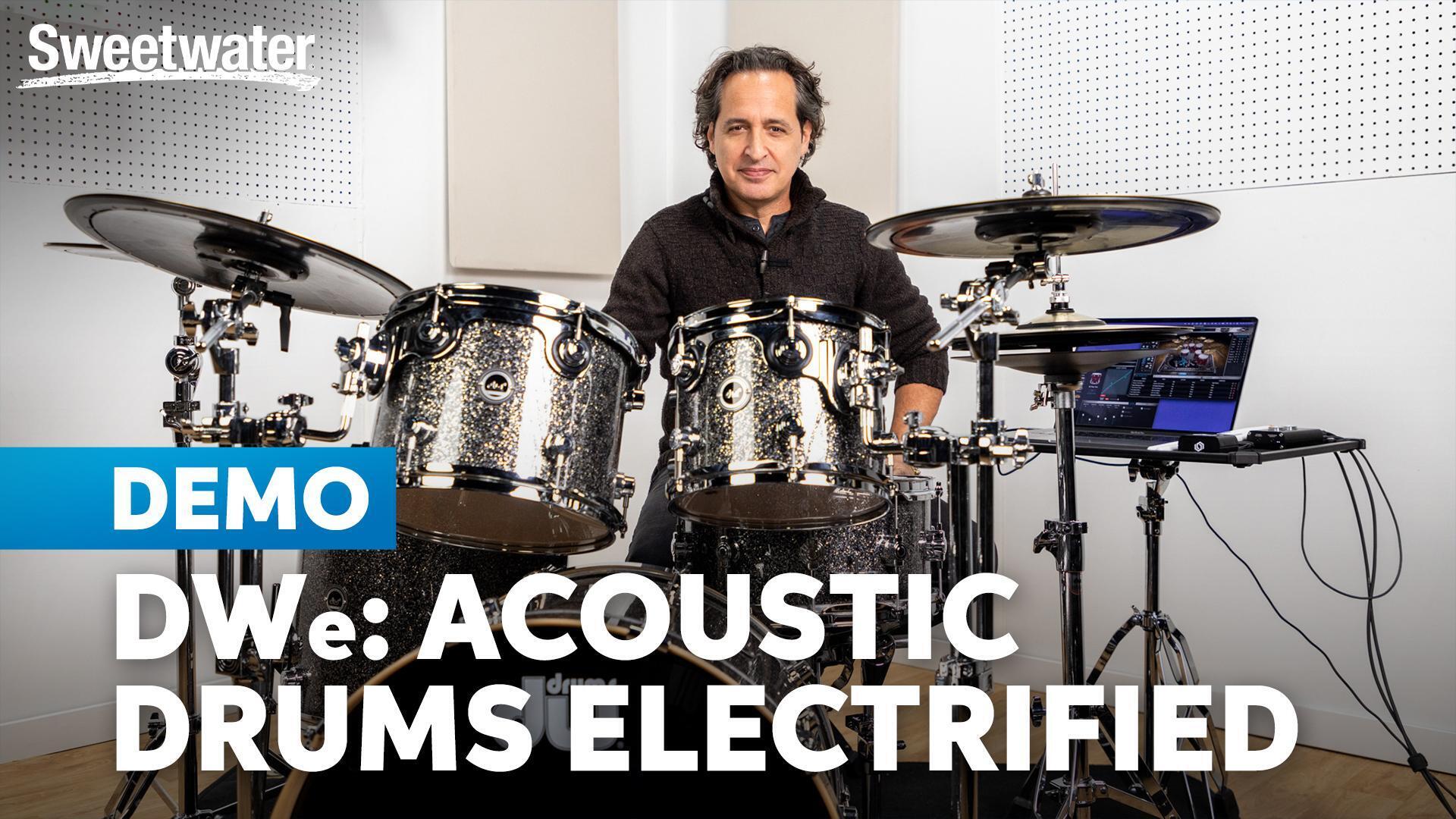 DW's DWe Drums: Two Worlds of Hybrid Play, Total Innovative Control ...