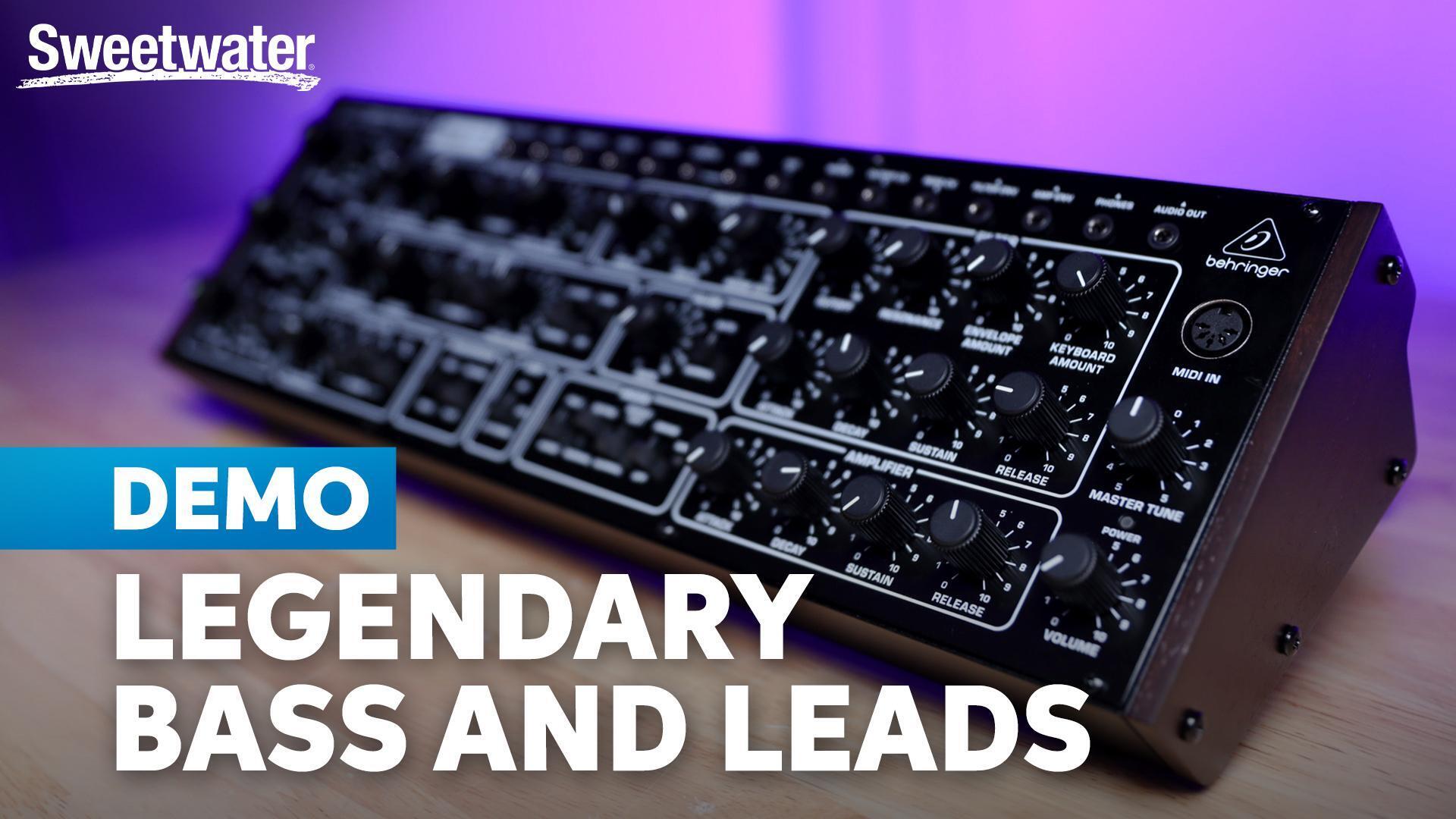 Behringer PRO-1: '80s-style Analog Synthesis Is Back! - InSync