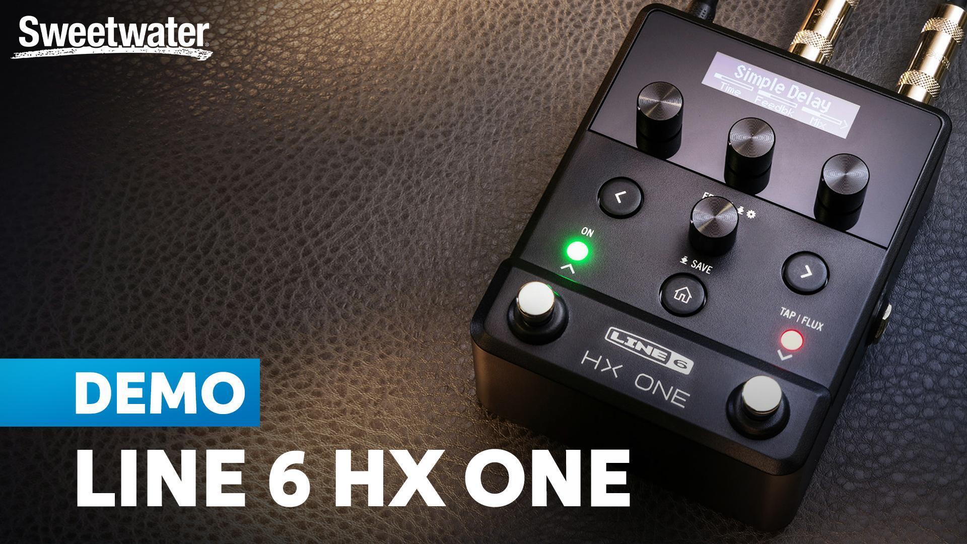 Line 6 HX One: 250 Onboard Effects, Limitless Shades of HX Potential - InSync