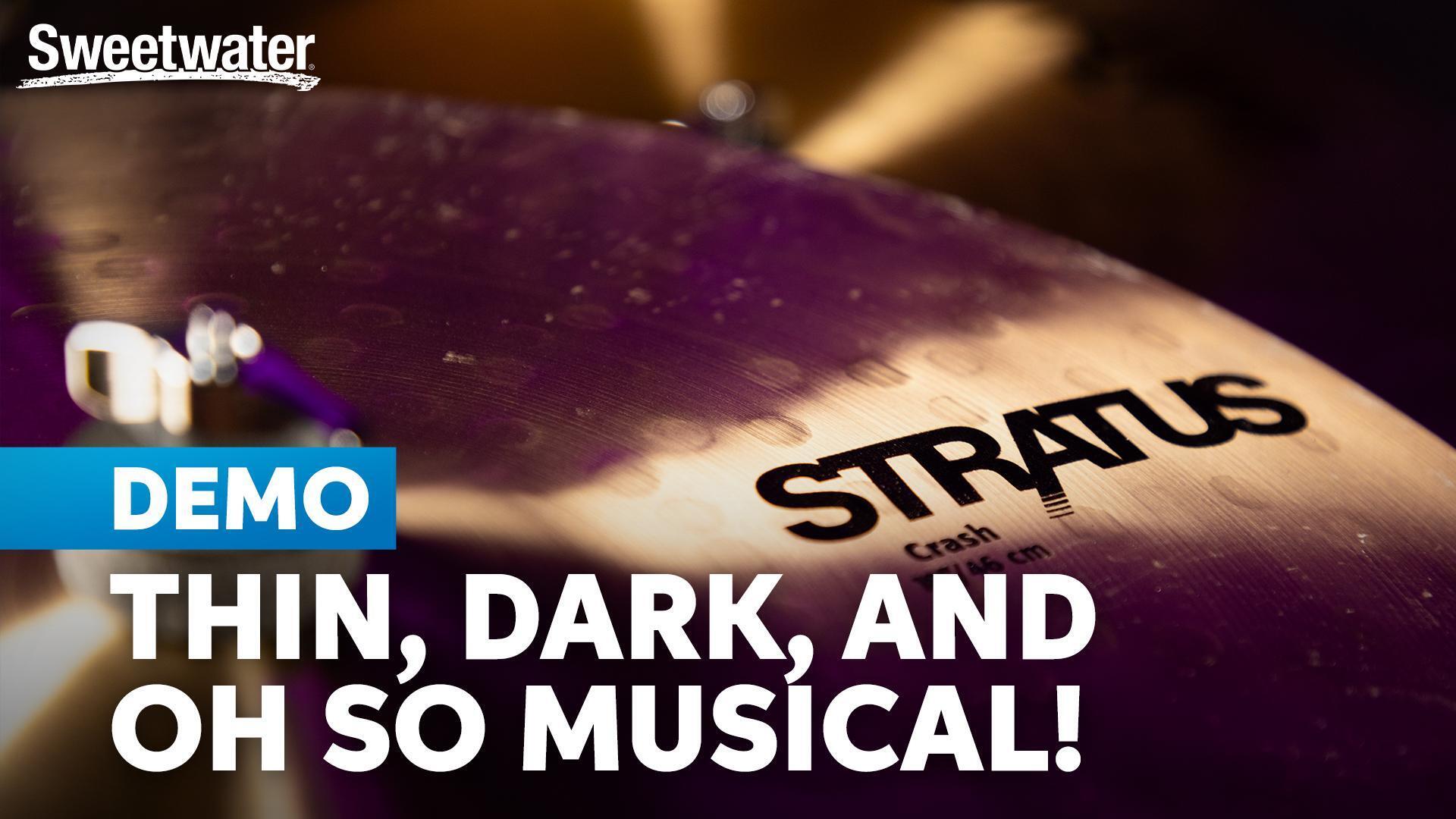 Sabian Stratus Cymbals: Distinctively Dark & Endlessly Musical - InSync