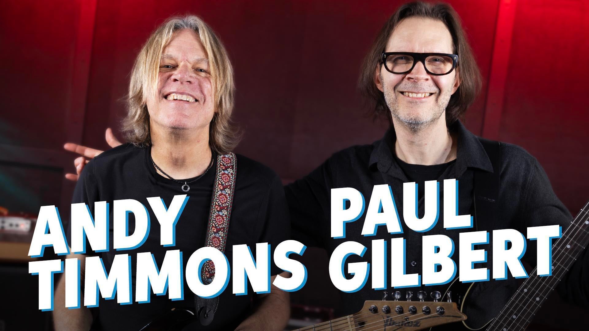 Riffin' with Paul Gilbert & Andy Timmons: Choppin' Riffs, Trading Tales & Gear Galore - InSync