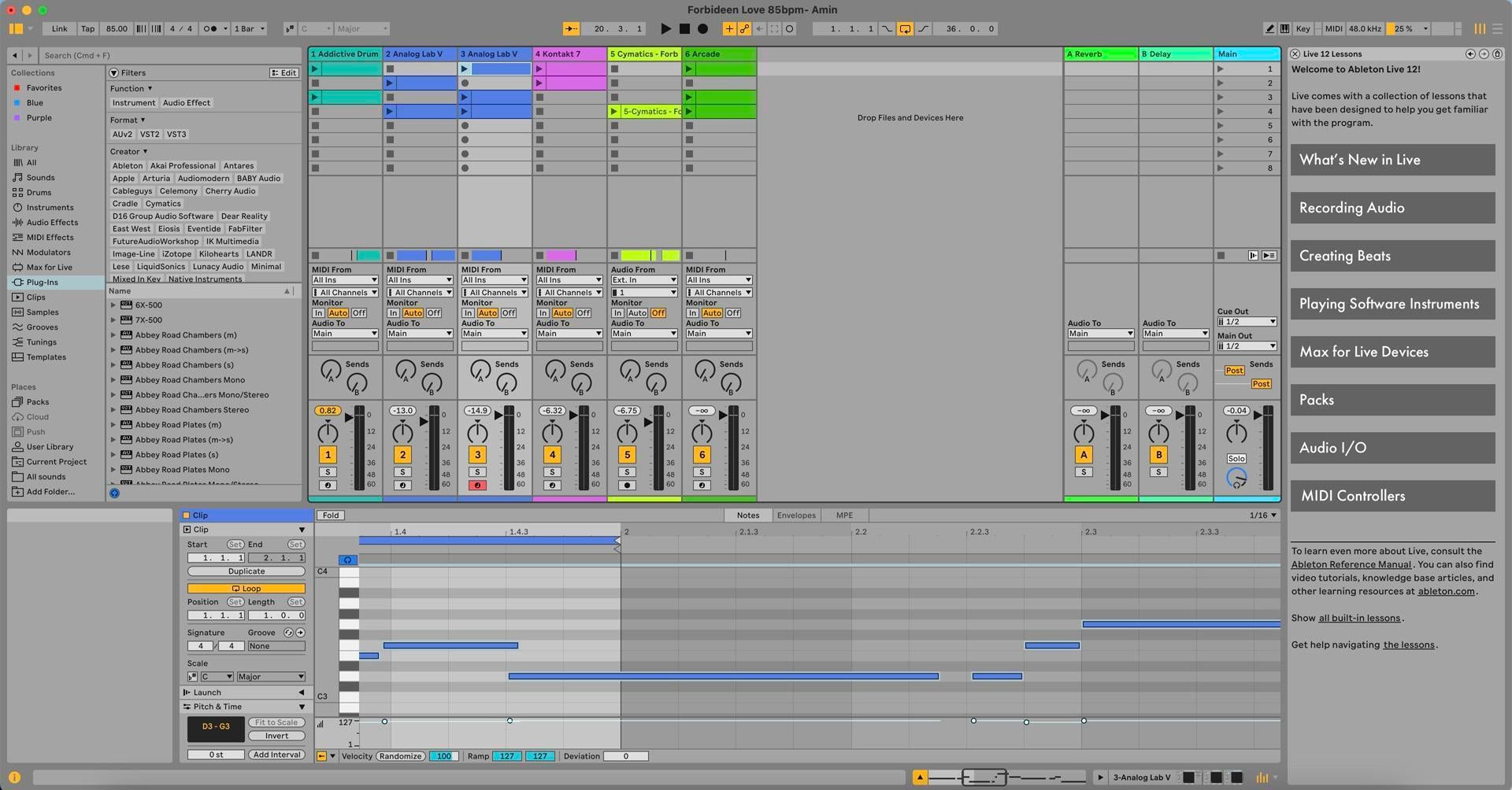 Getting Started with Ableton Live - InSync