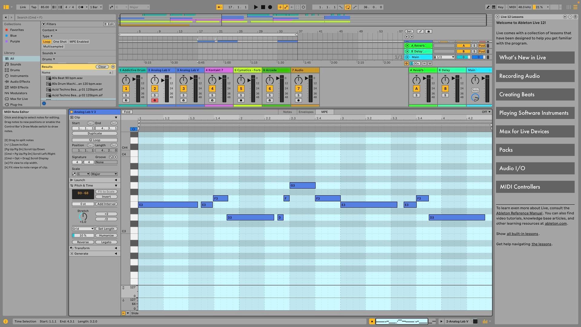 Getting Started with Ableton Live - InSync