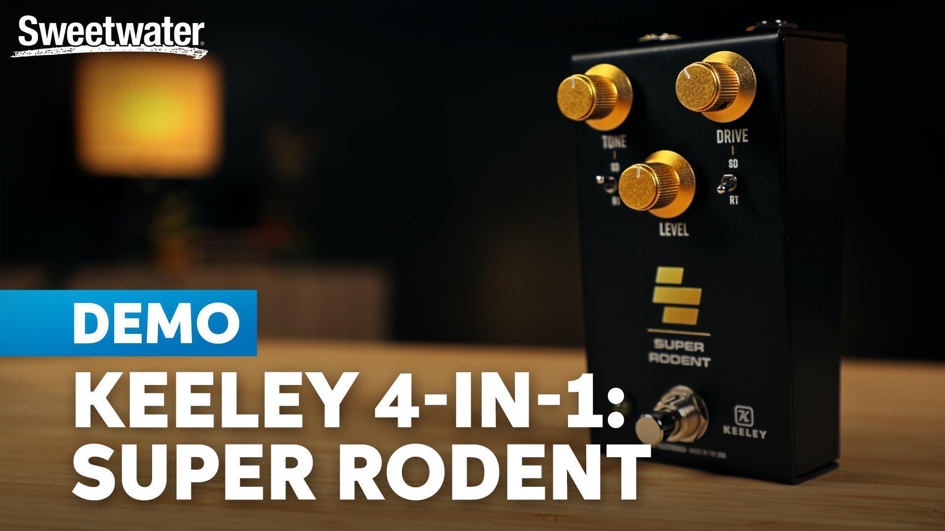 Keeley Super Rodent: A Dyad of Diabolical Distortions - InSync