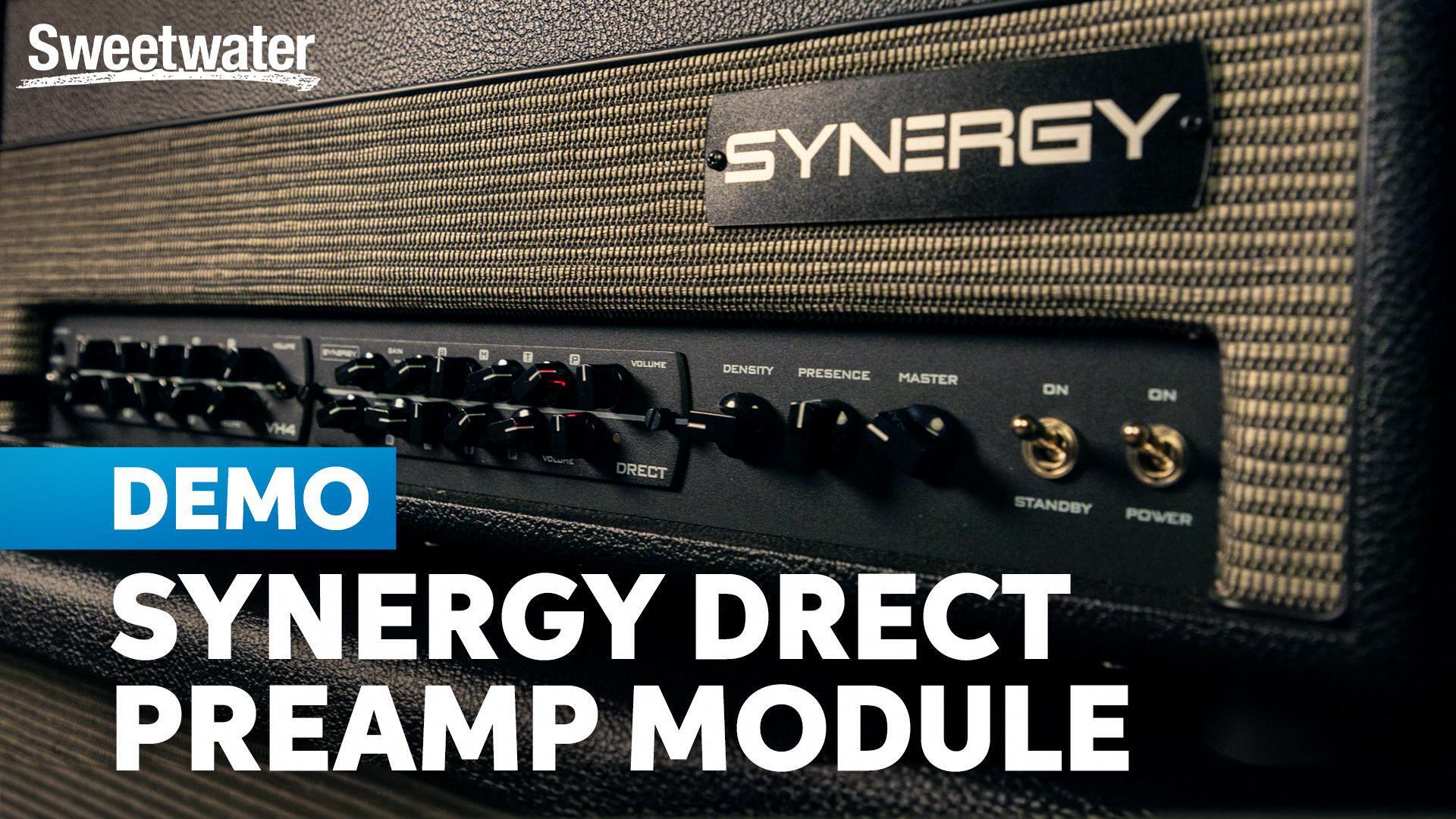 Synergy DRECT Preamp Module: Ferocious, Flexible 2-channel Fury - InSync