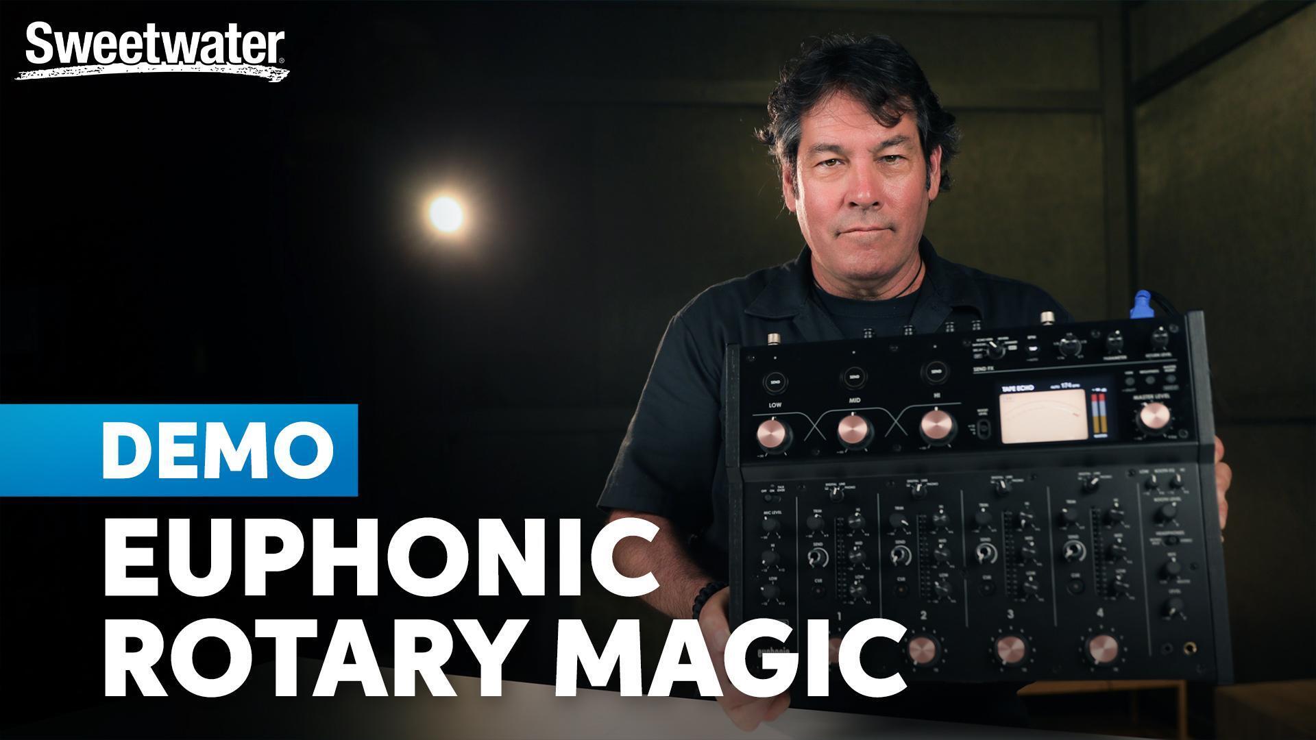 AlphaTheta Euphonia Rotary Mixer: Historic Style Meets State-of-the-art ...