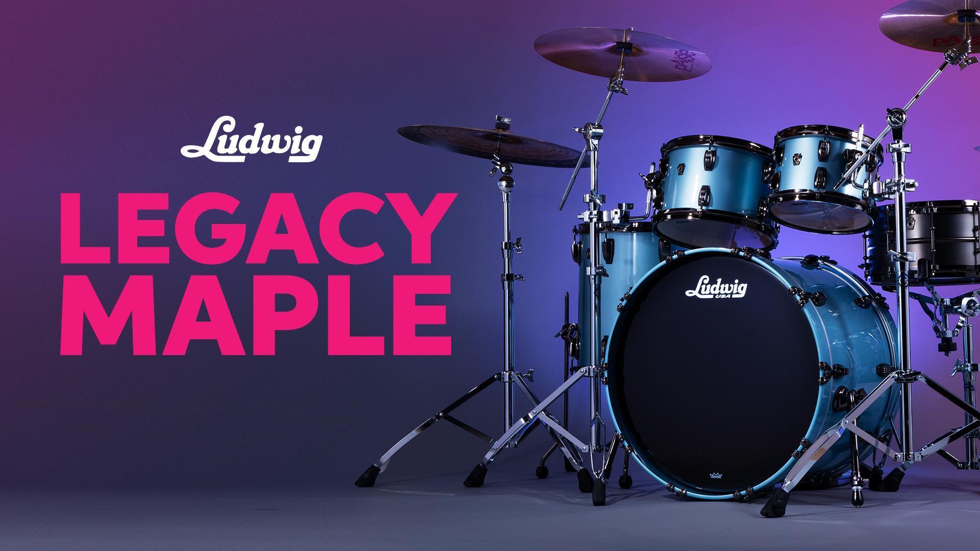 Ludwig Legacy Maple Drums ft. Carter McLean | Demo & Performance - InSync