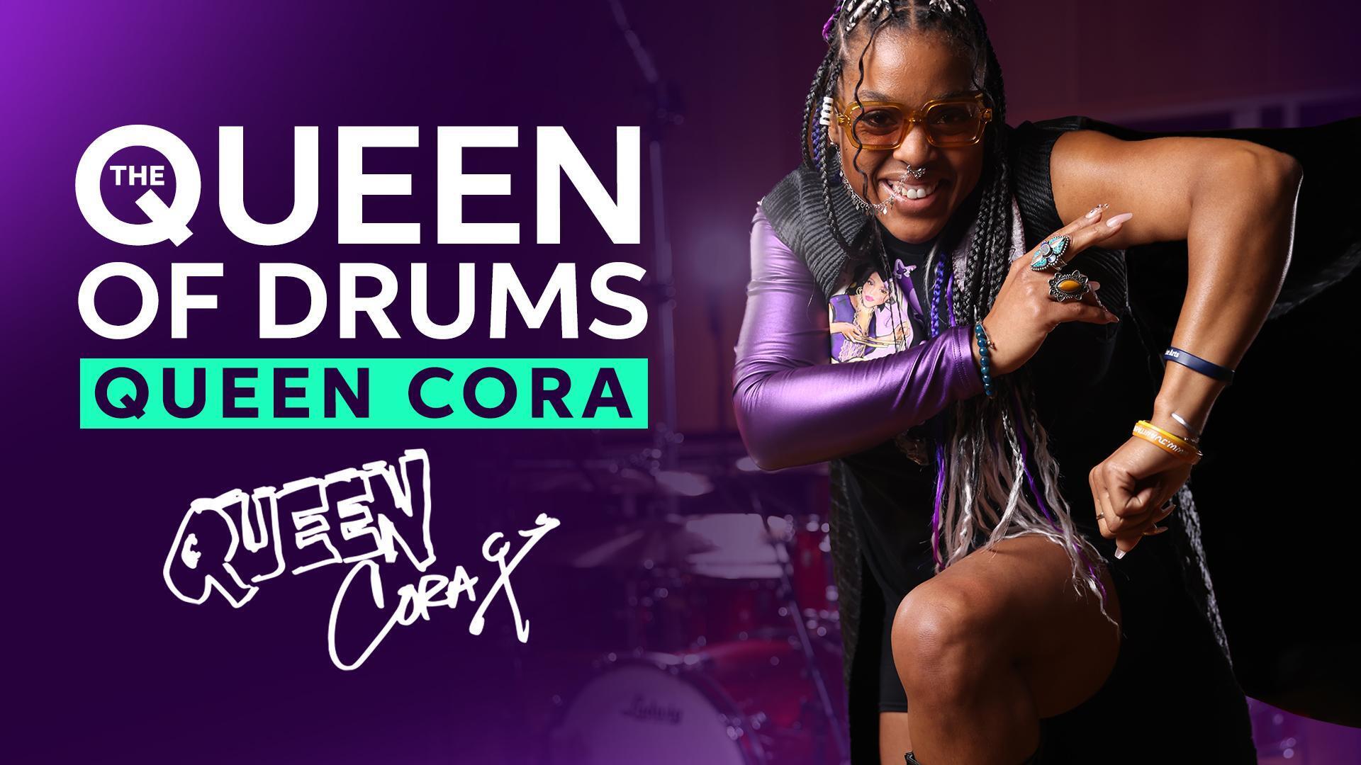 The Queen of Drums: Drummer Queen Cora of Beyoncé, Prince & More! - InSync