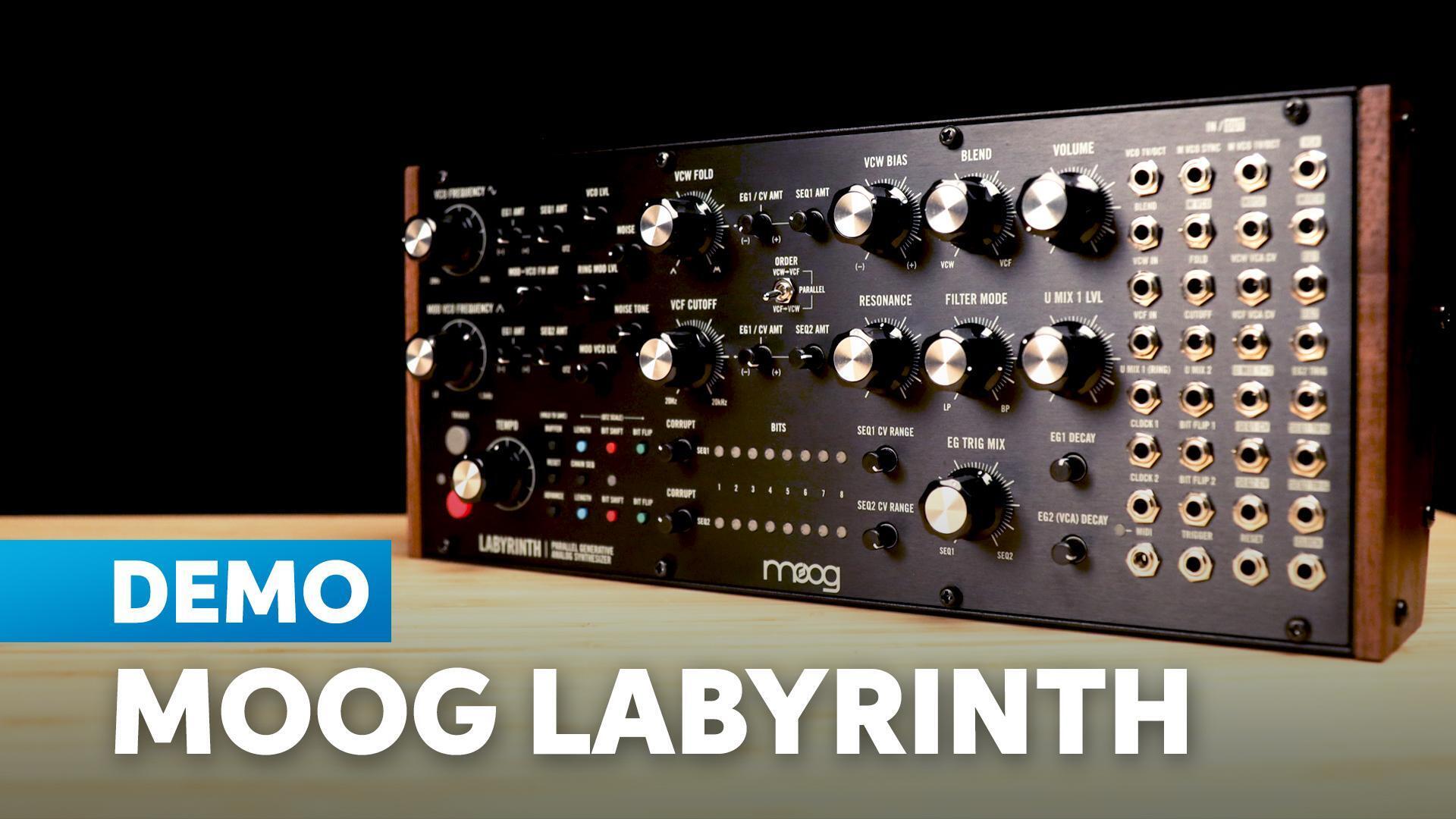 Moog Labyrinth Demo: Designed to Inspire, Built for Exploration - InSync
