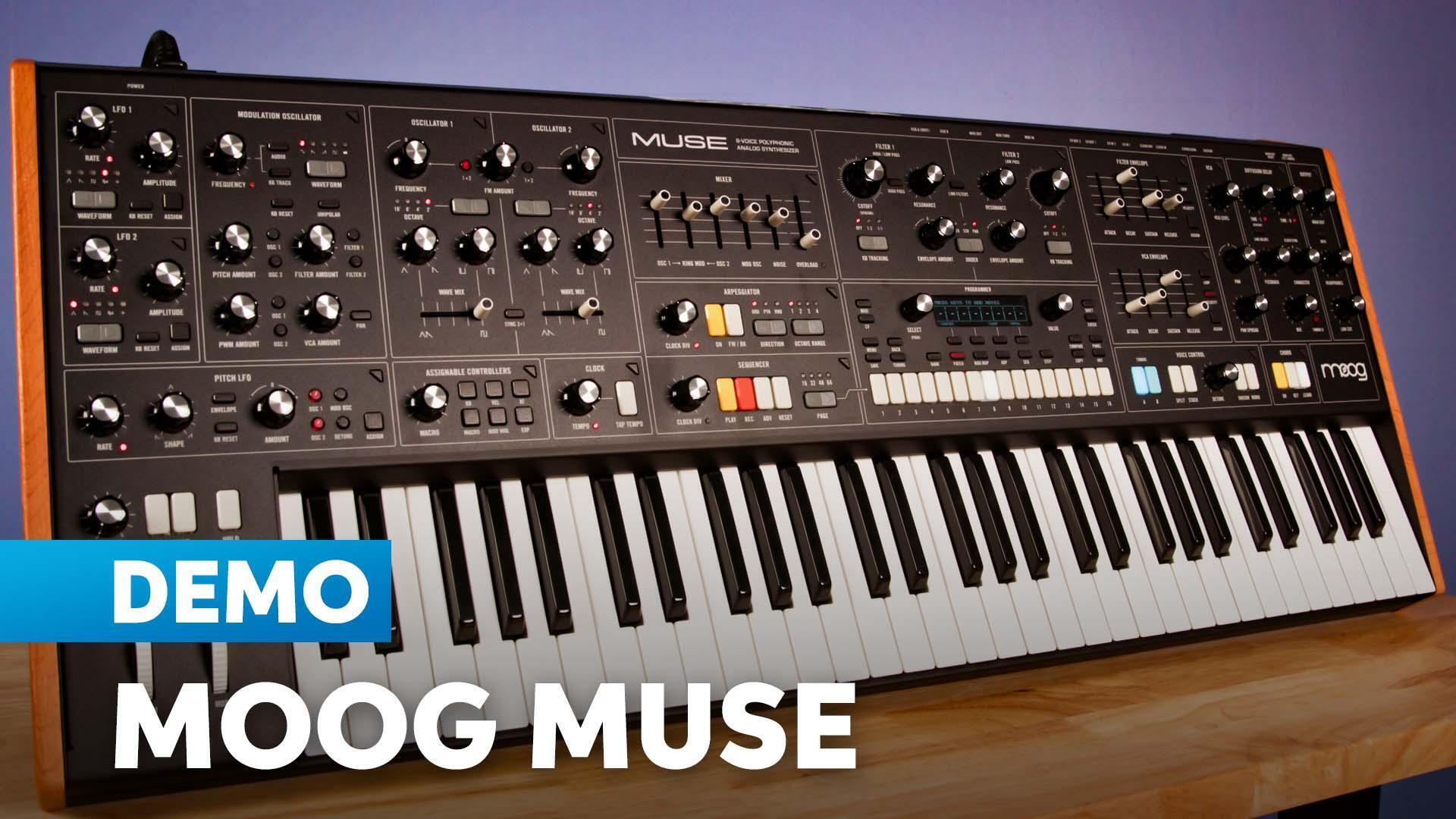 Moog Muse Demo: Features & Sounds with Daniel Fisher - InSync
