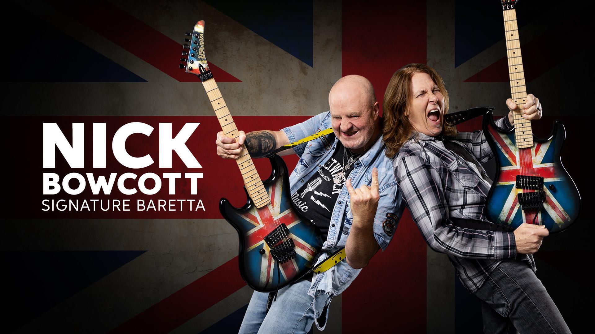 Don Carr Joins Nick Bowcott to Demo His New Signature Kramer Baretta ...