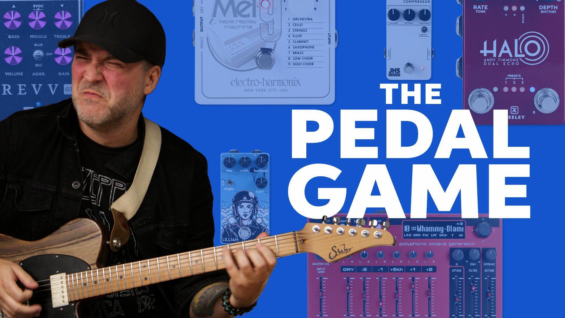 Andy Wood Plays the Guitar Pedal Game - InSync