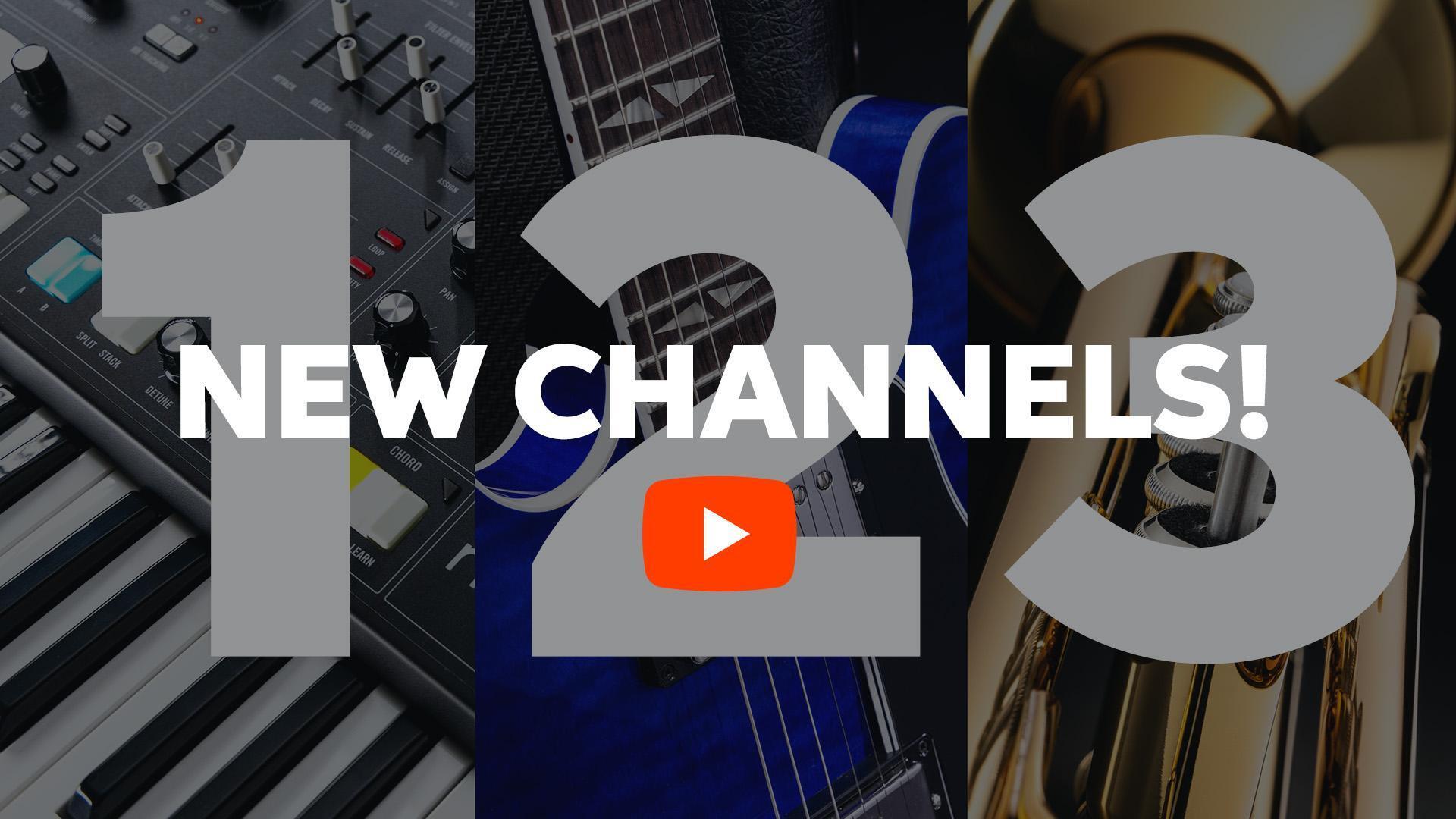 New YouTube Channels! Sweetwater Band & Orchestra and Soundcheck - InSync