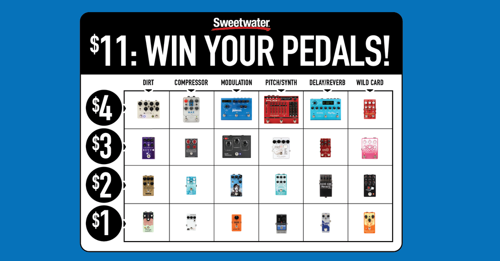 Play The Guitar Pedal Game & Giveaway - InSync
