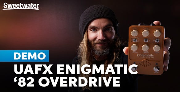 Universal Audio Enigmatic '82 Overdrive Special Amplifier Pedal | Sweetwater