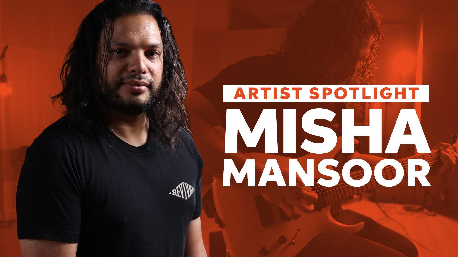 Misha Mansoor: Artist Spotlight feat. Peavey invective.112 - InSync