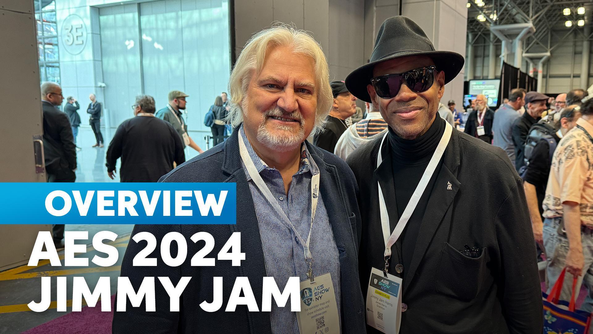 AES 2024: Mitch Meets Up with Jimmy Jam - InSync