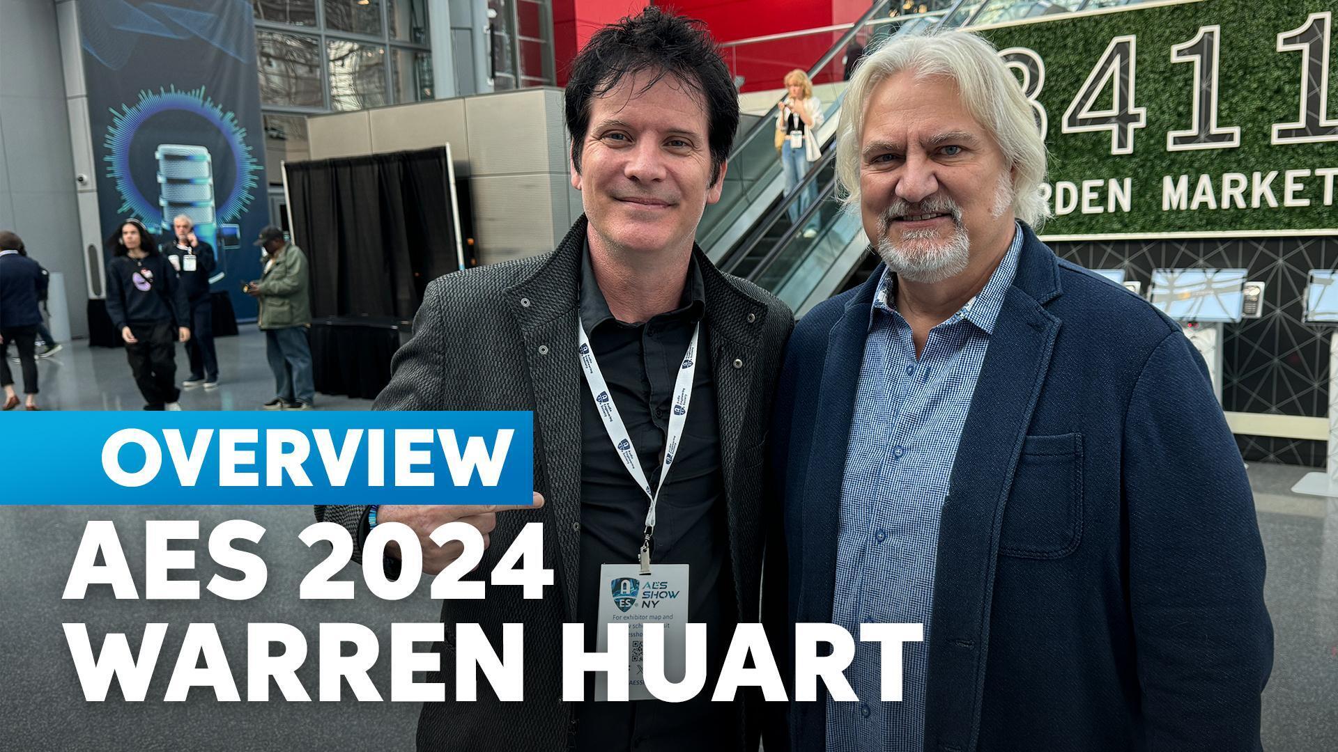 AES 2024: Mitch Catches Up with Warren Huart from Produce Like a Pro ...