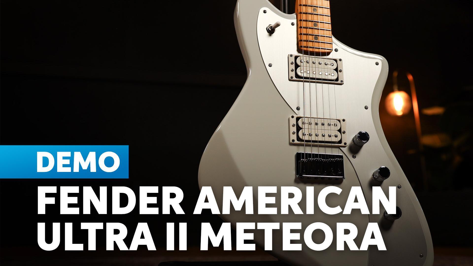 Fender American Ultra II Meteora Guitar Demo - InSync