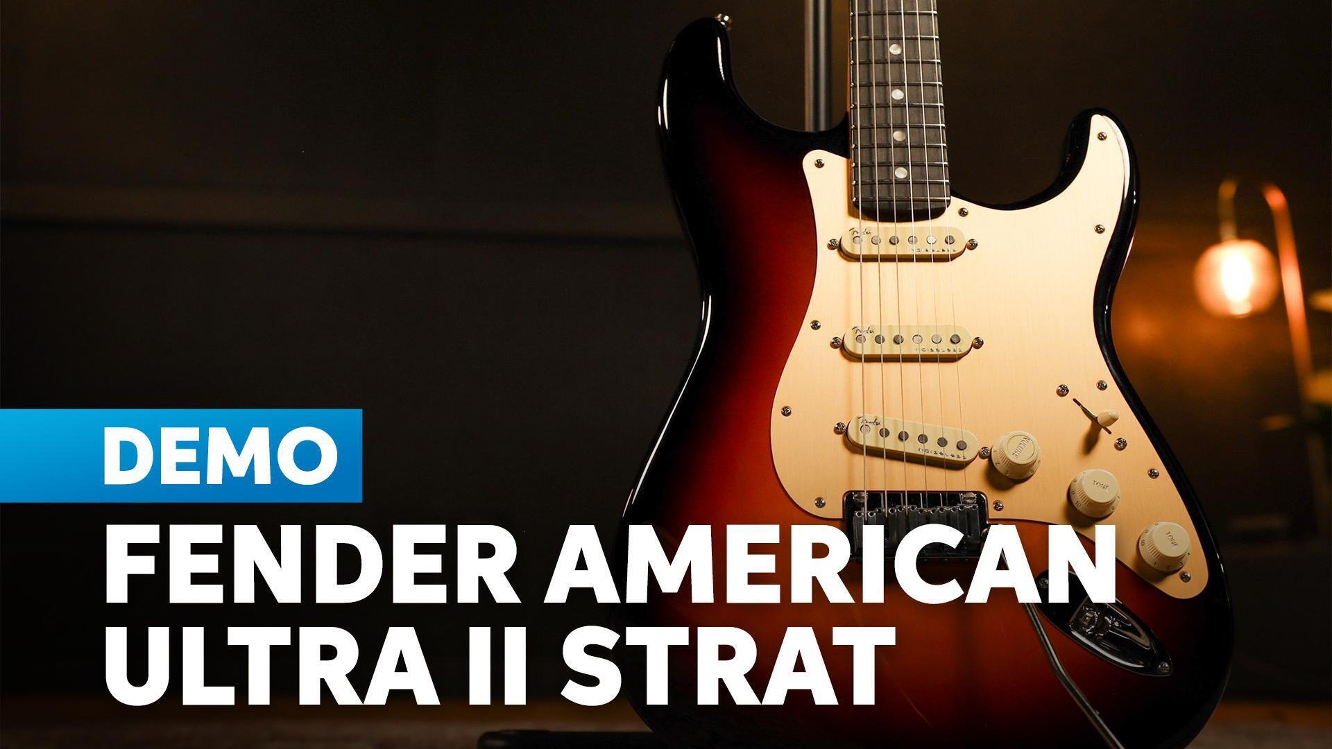 Fender American Ultra II Stratocaster Demo - InSync