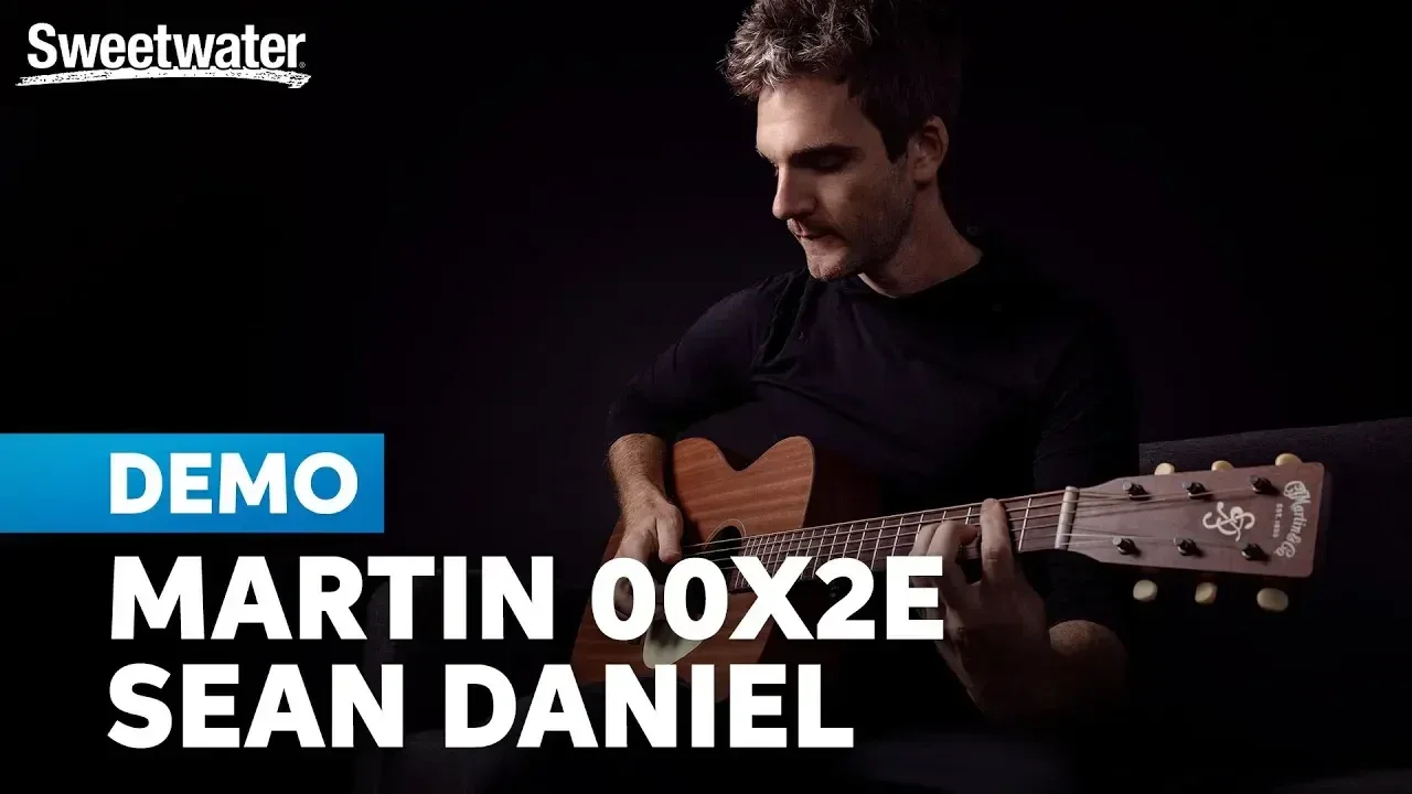 Sean Daniel Plays His Signature Martin 00X2E Acoustic Guitar - InSync