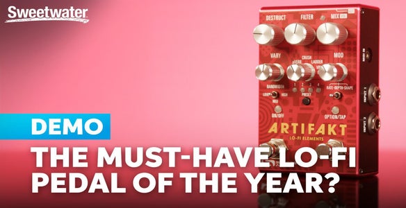 Source Audio Artifakt Lo-fi Elements Multi-effects Pedal | Sweetwater