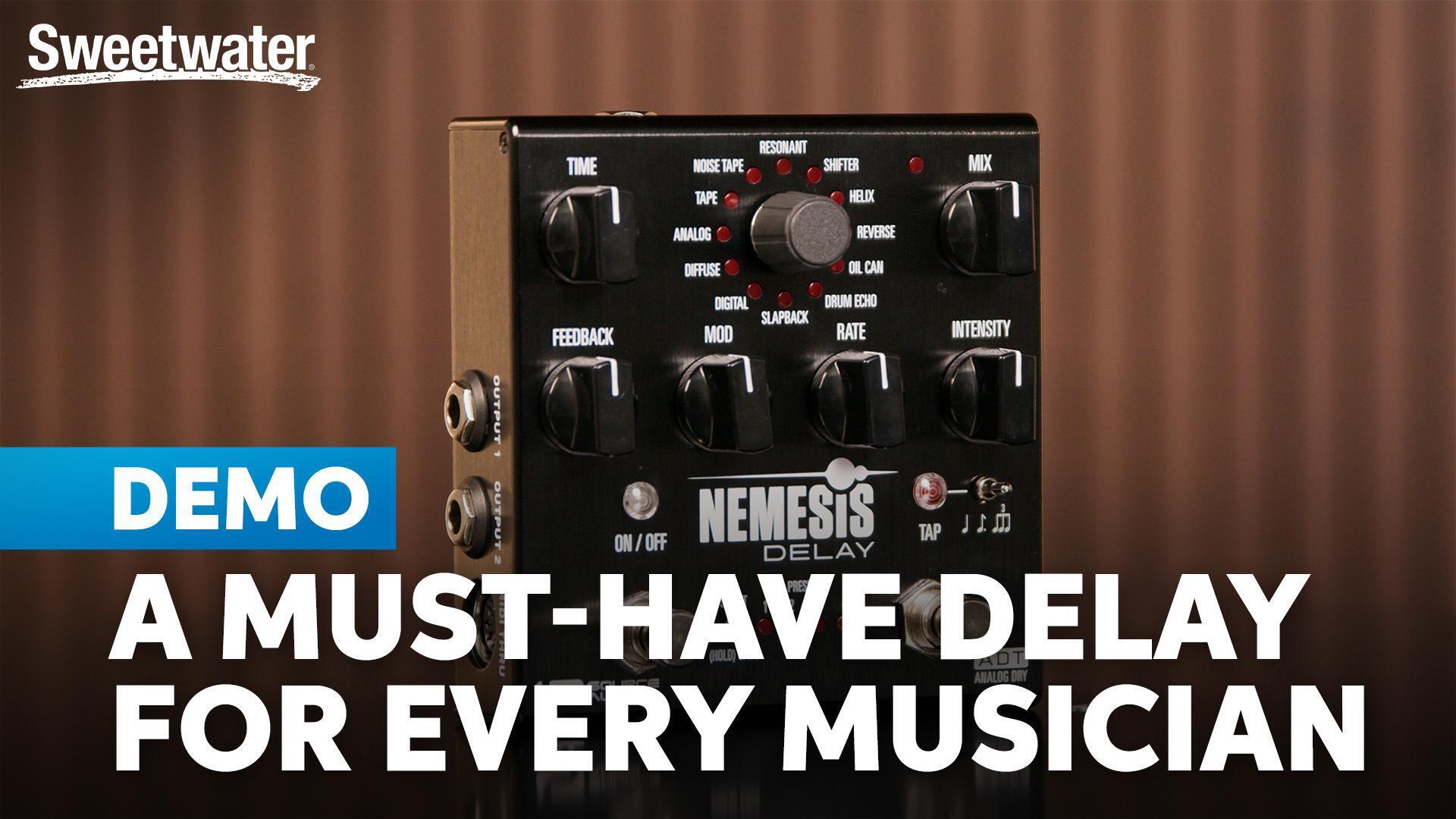 Source Audio Nemesis ADT Delay Pedal | A Must-have Multi-delay Pedal ...