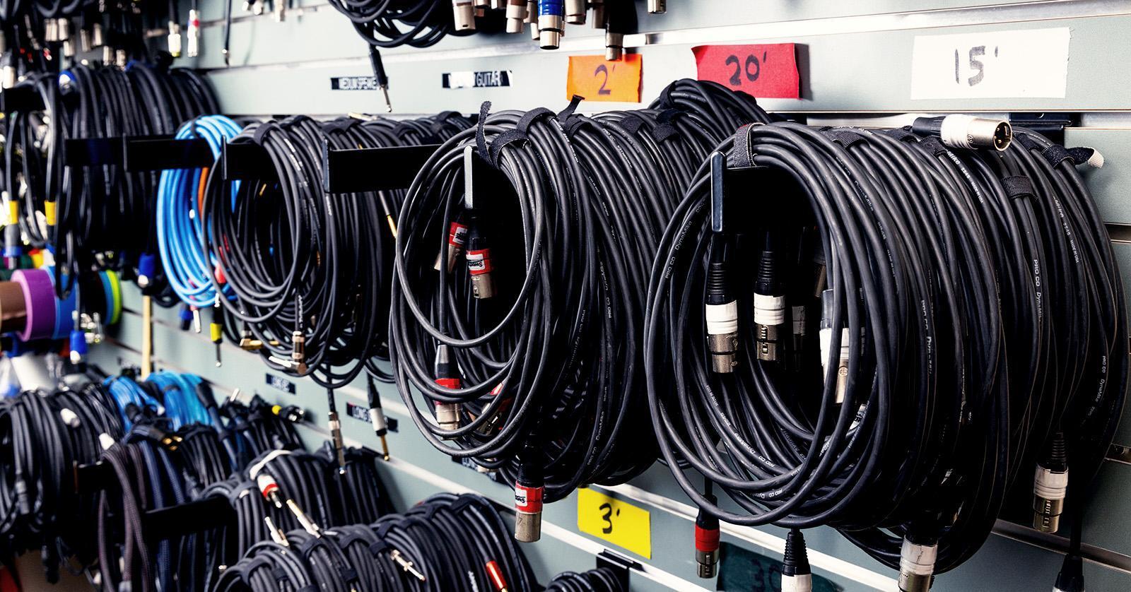 Cable Management for Recording & Mixing - InSync