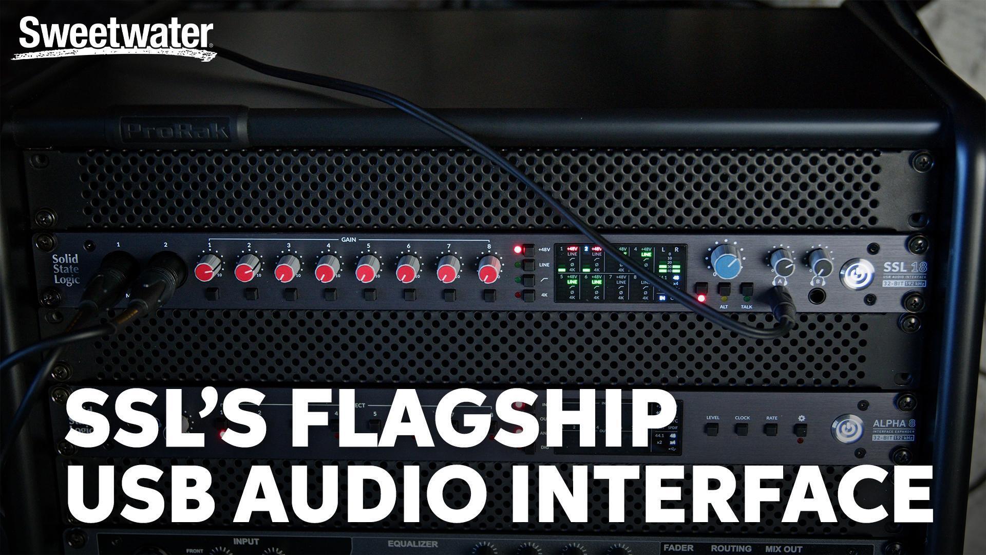 Solid State Logic SSL 18 USB Audio Interface Demo - InSync