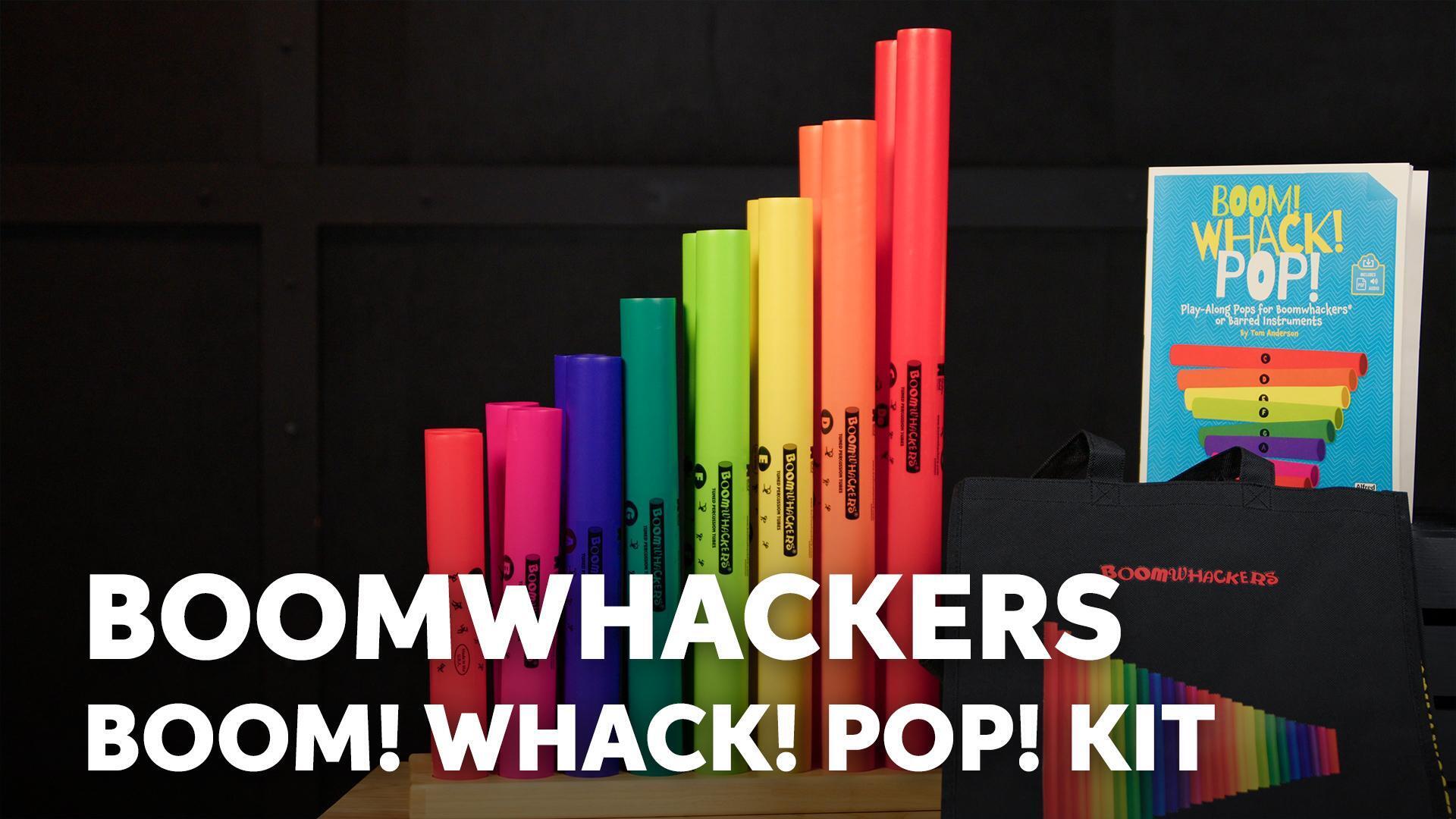Boomwhackers Boom! Whack! Pop! Kit for the Classroom and Beyond! - InSync