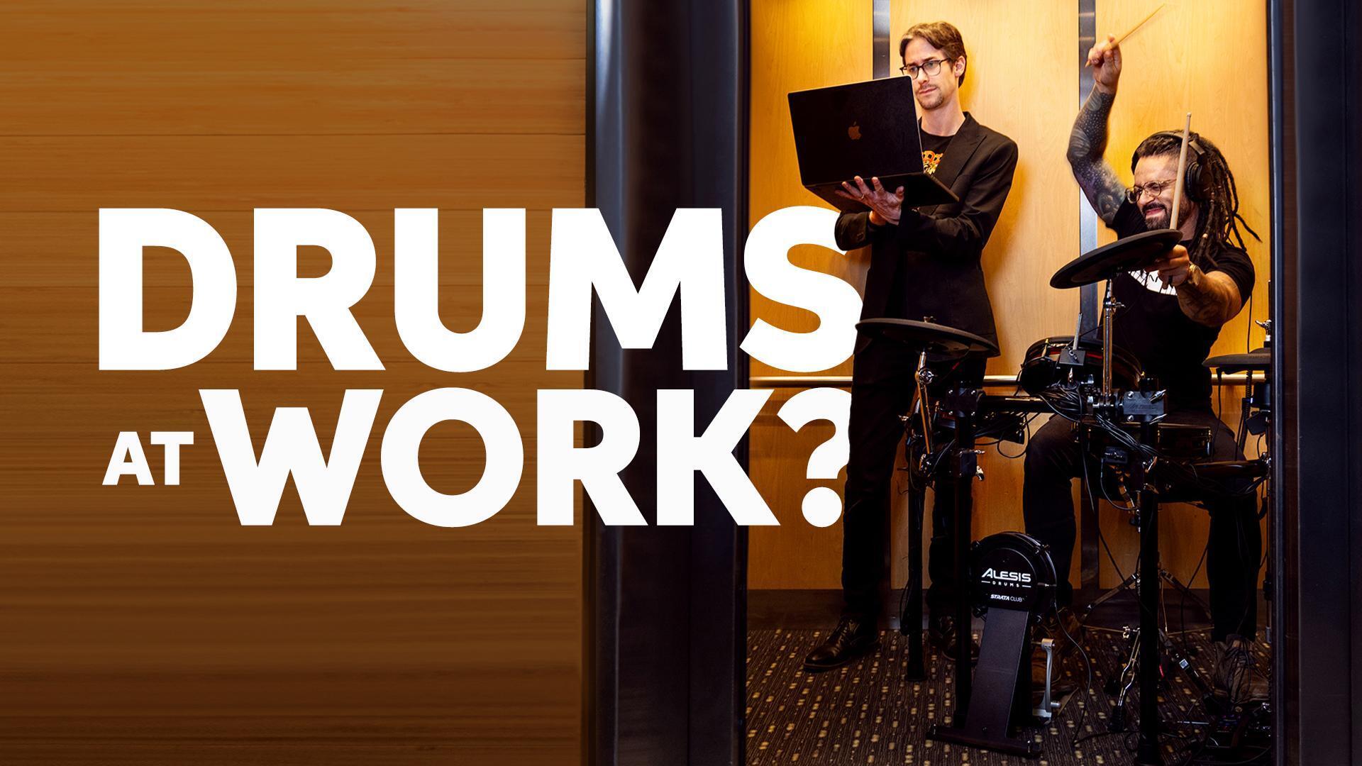 When Drummers Get a Corporate Job: Drumming in the Workplace - InSync