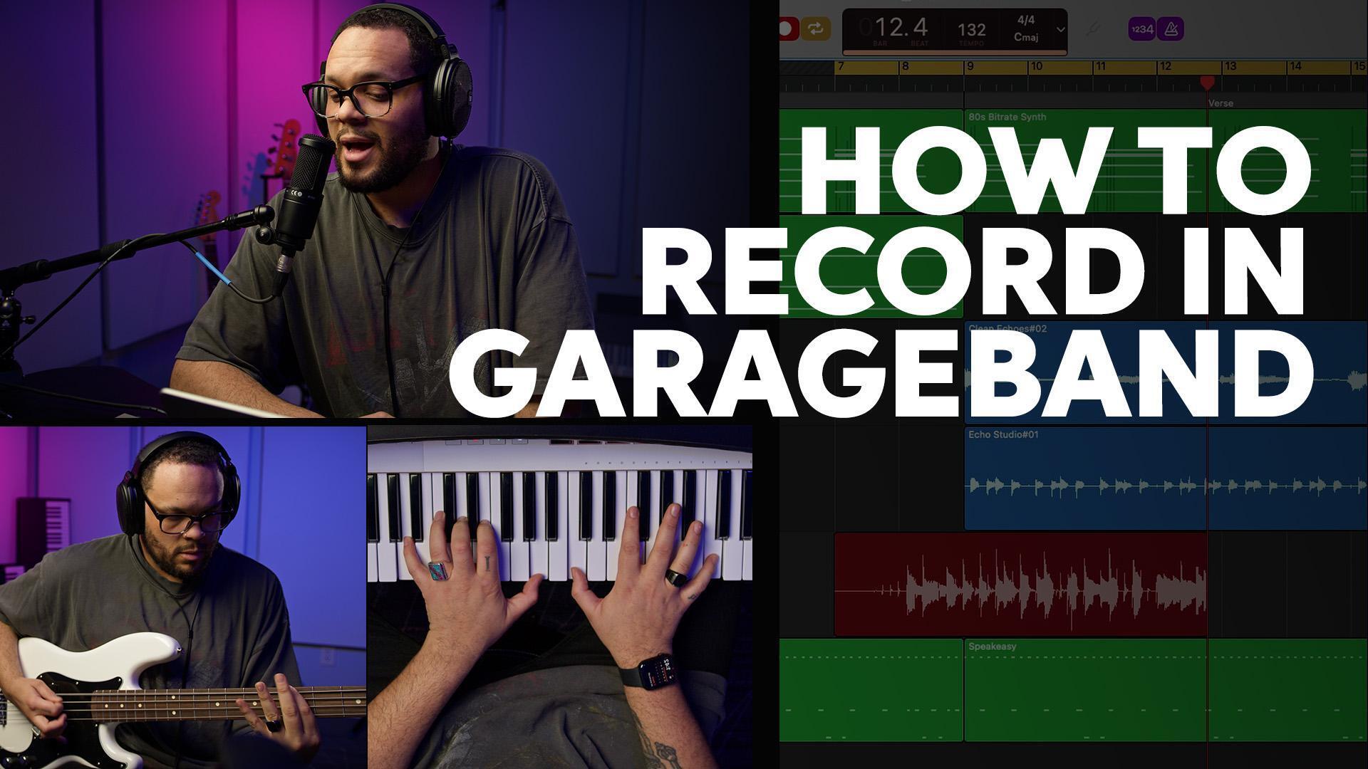 How to Record a Song in Garageband - InSync